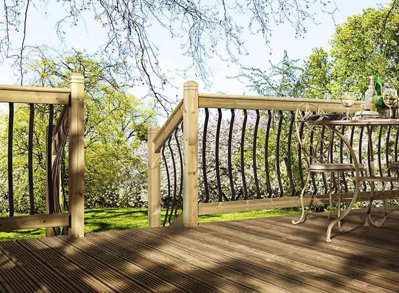Cheshire Mouldings Bow Metal Dek | Decking | Cheshire Mouldings