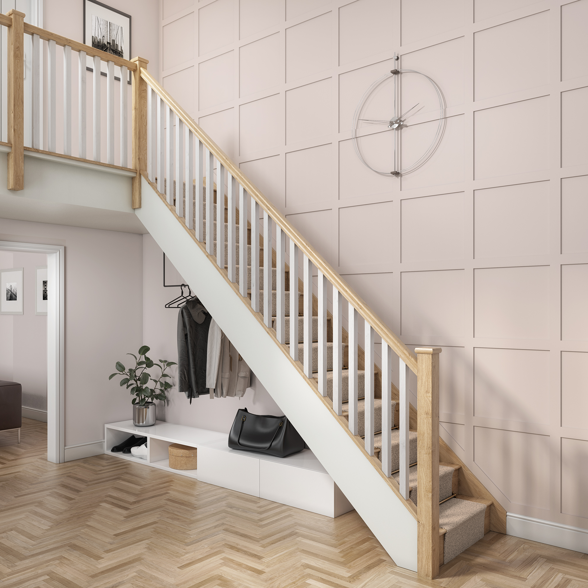 Cheshire Mouldings Benchmark Plain Square | Stair Parts | Cheshire ...