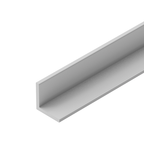 Cheshire Mouldings Square Angle in Aluminium and Pvc
