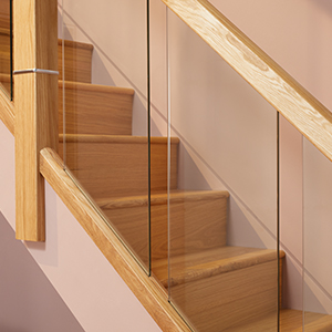 Cheshire Mouldings Reflections Rake Panel in Glass